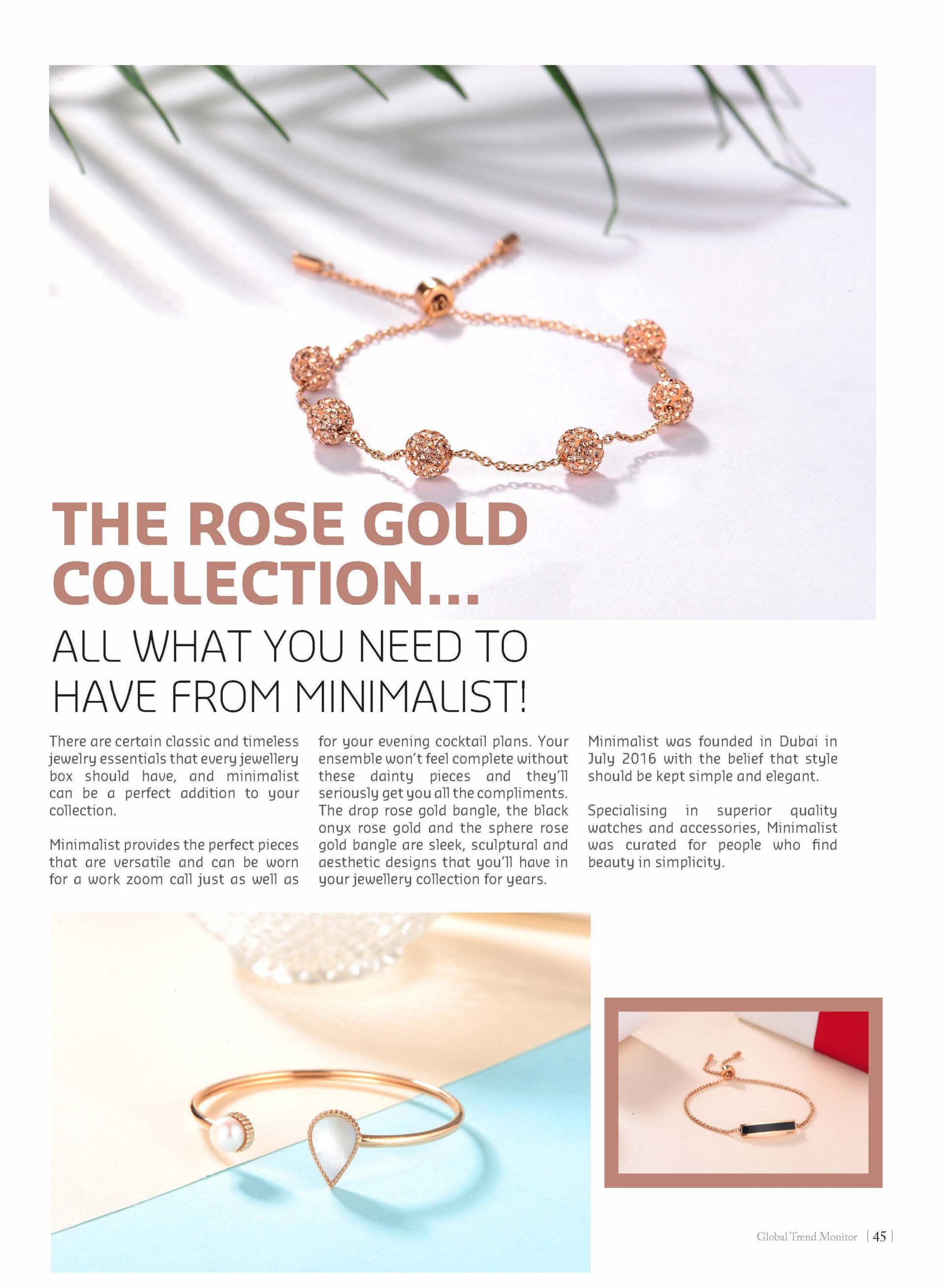 The Rose Gold Collection... All What You Need to Have from Minimalist ...