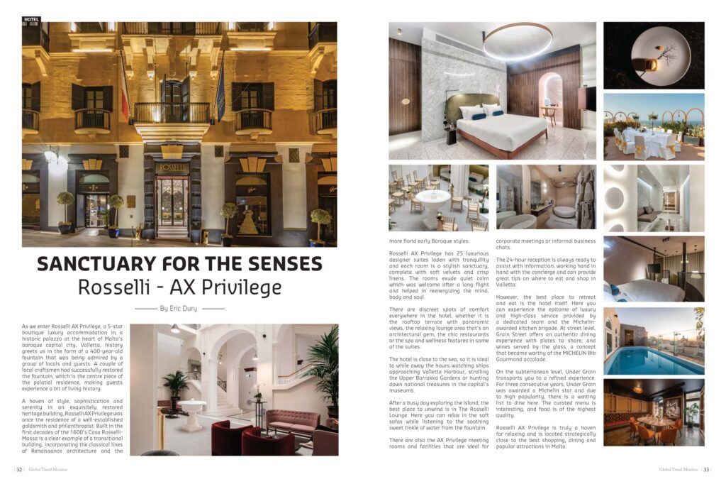 Sanctuary for the Senses: Rosselli - AX Privilege - Global Trend Monitor