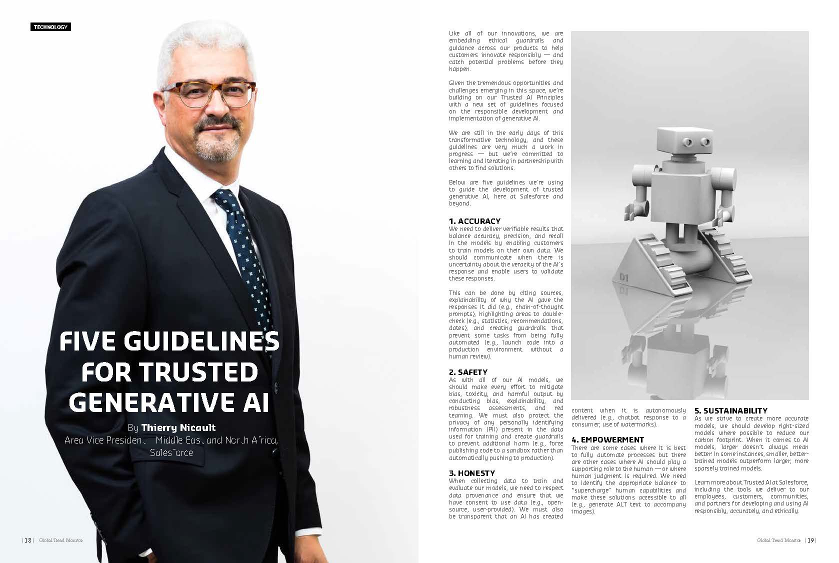 Five Guidelines for Trusted Generative AI | Global Trend Monitor