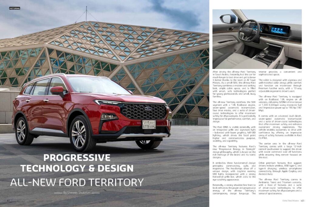 Progressive Technology & Design: All-New Ford Territory - Global Trend ...