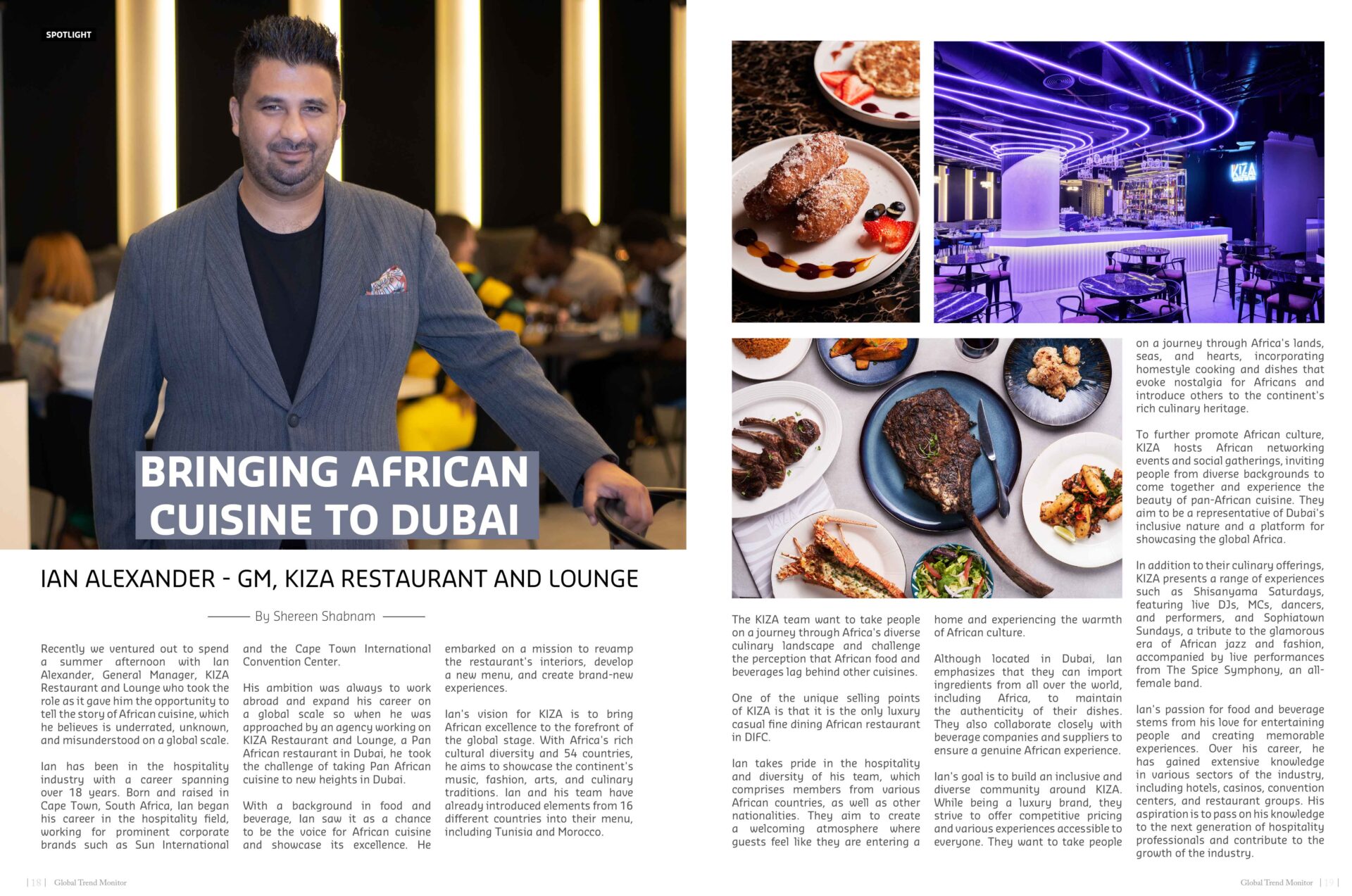 Bringing African cuisine to Dubai | Global Trend Monitor