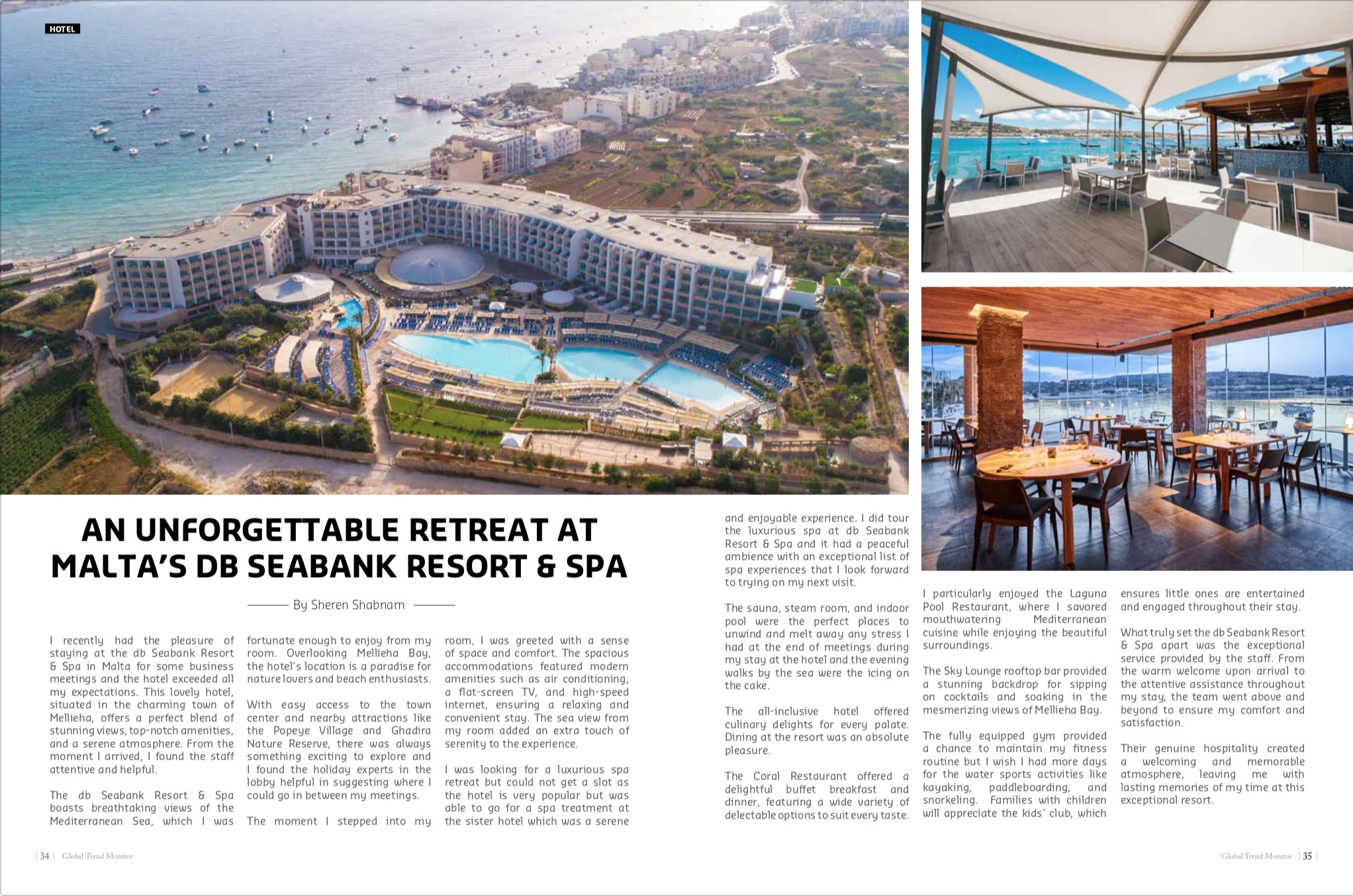 An Unforgettable Retreat at Malta’s db Seabank Resort & Spa - Global ...