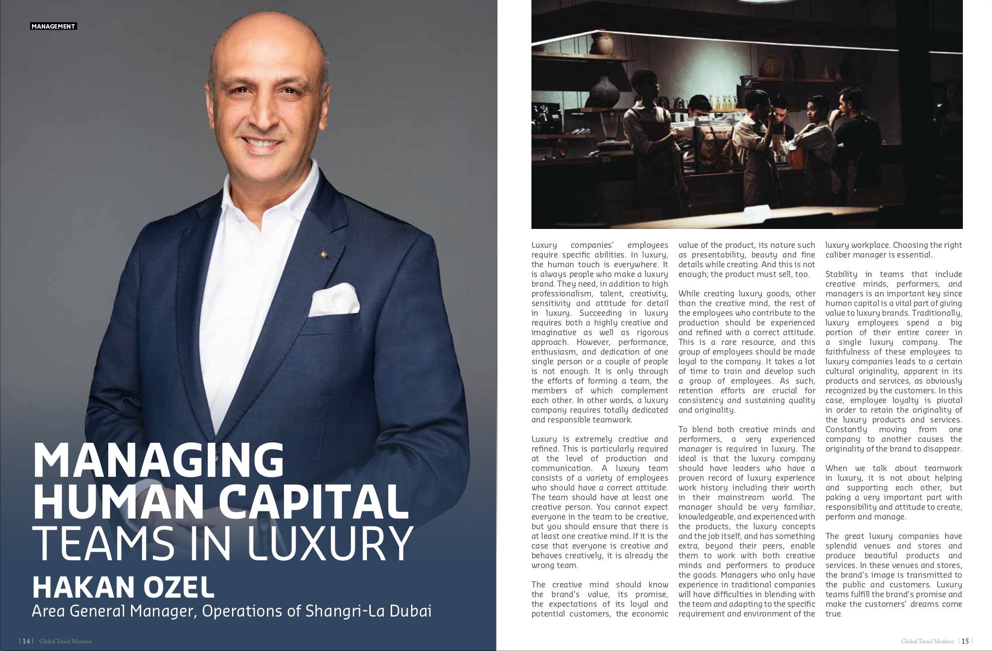 Managing Human Capital: Teams In Luxury - Global Trend Monitor