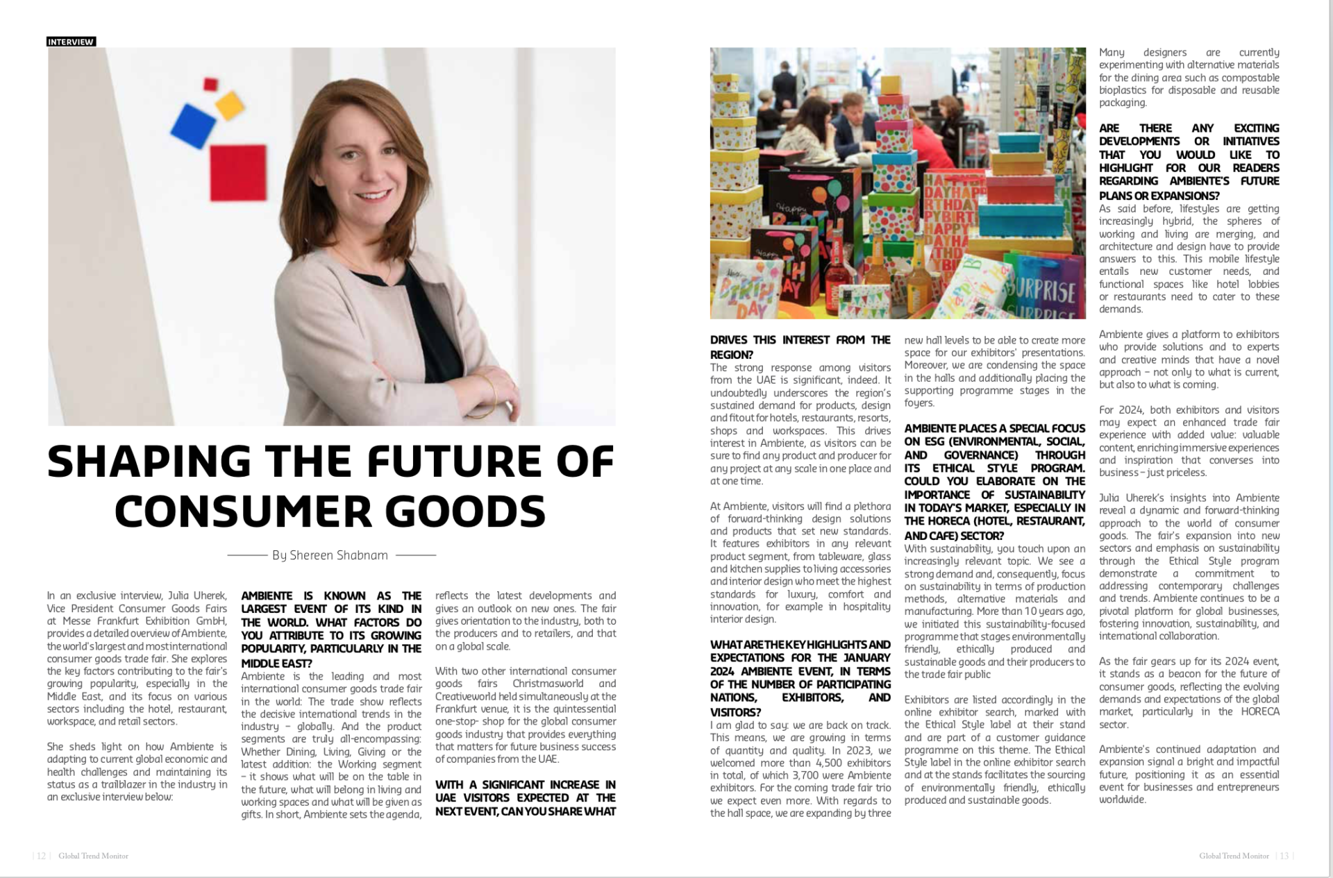 Shaping the Future of Consumer Goods - Global Trend Monitor