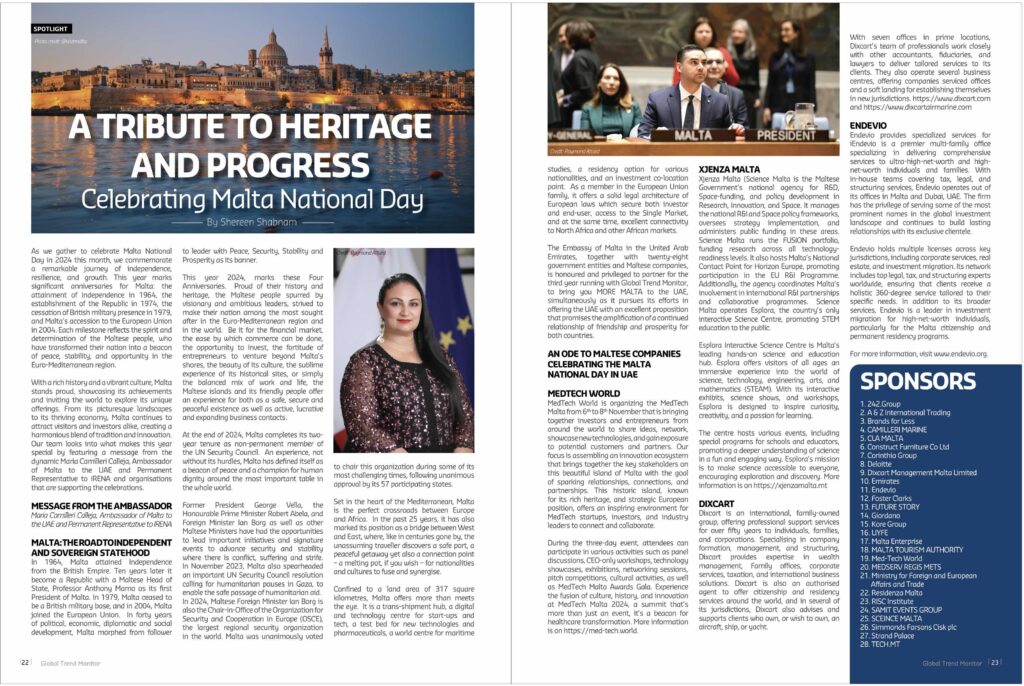 A Tribute to Heritage and Progress: Celebrating Malta National Day ...