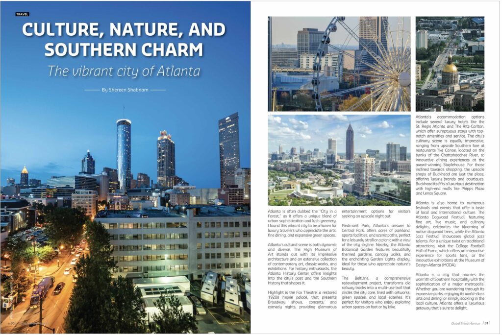 Culture, Nature, and Southern Charm: The vibrant city of Atlanta ...