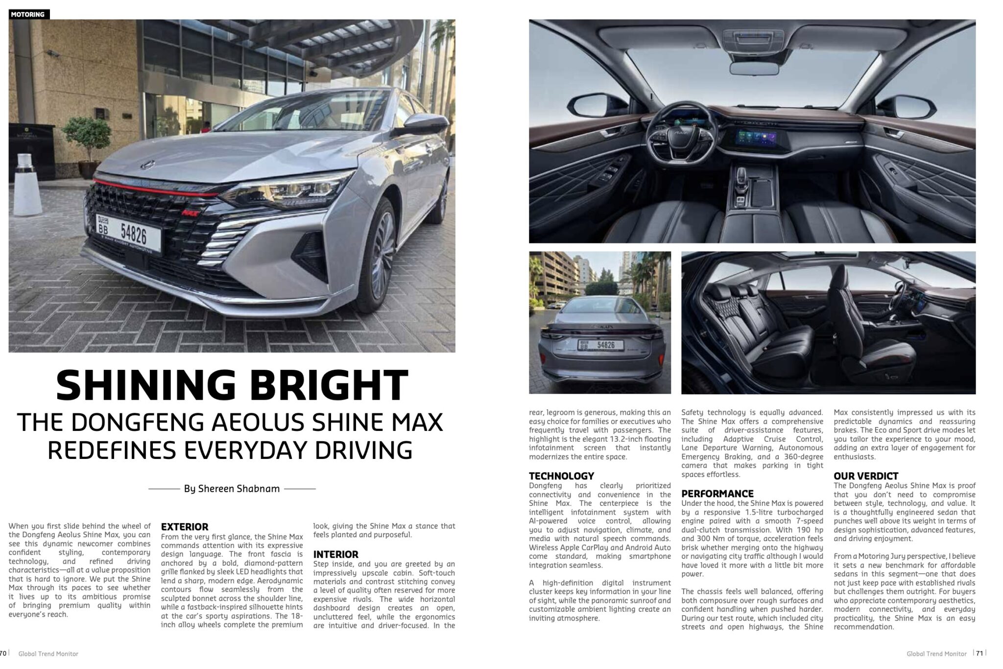 The Dongfeng Aeolus Shine Max Redefines Everyday Driving