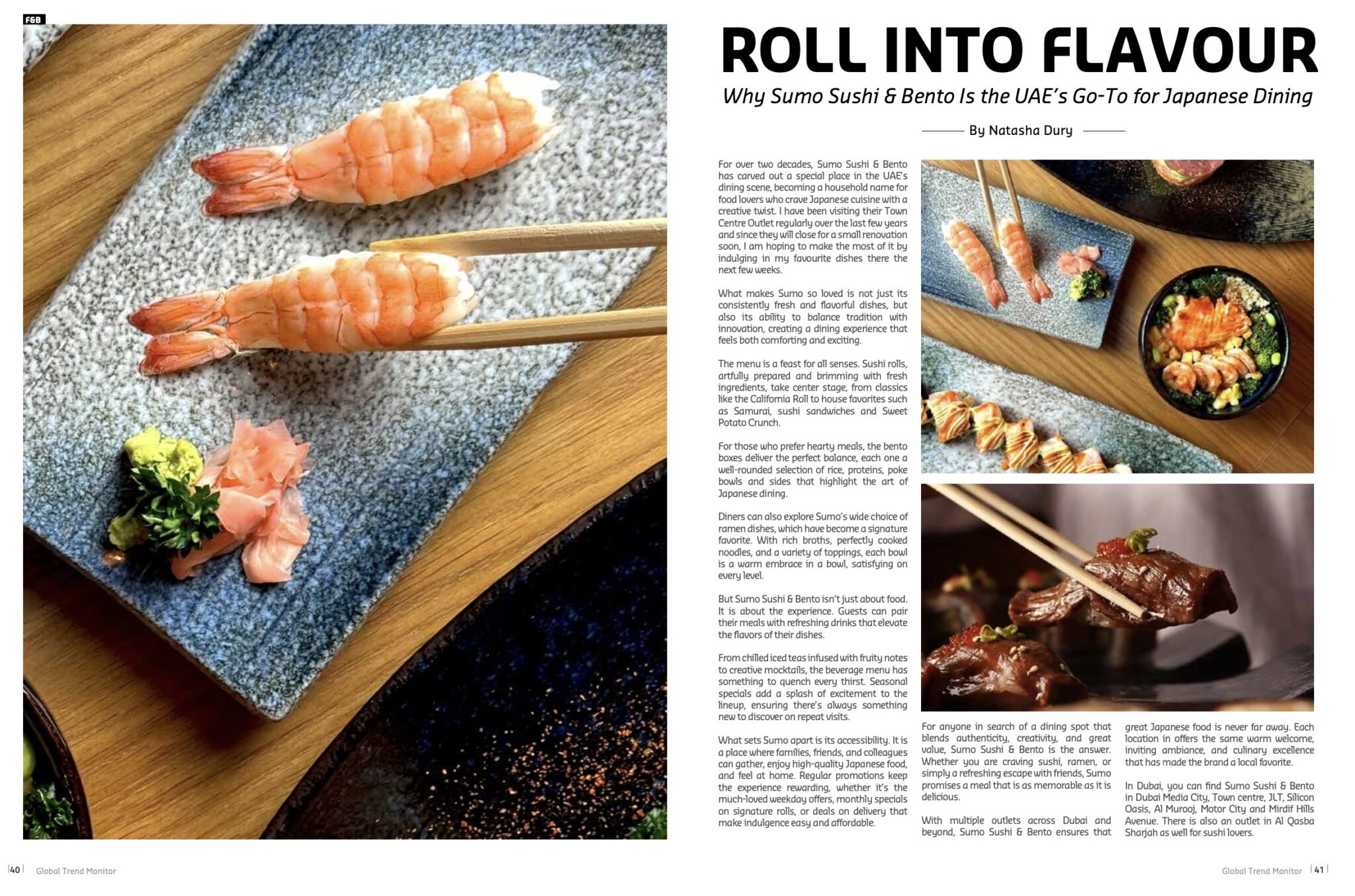 Roll Into Flavour: Why Sumo Sushi & Bento Is the UAE’s Go-To for ...
