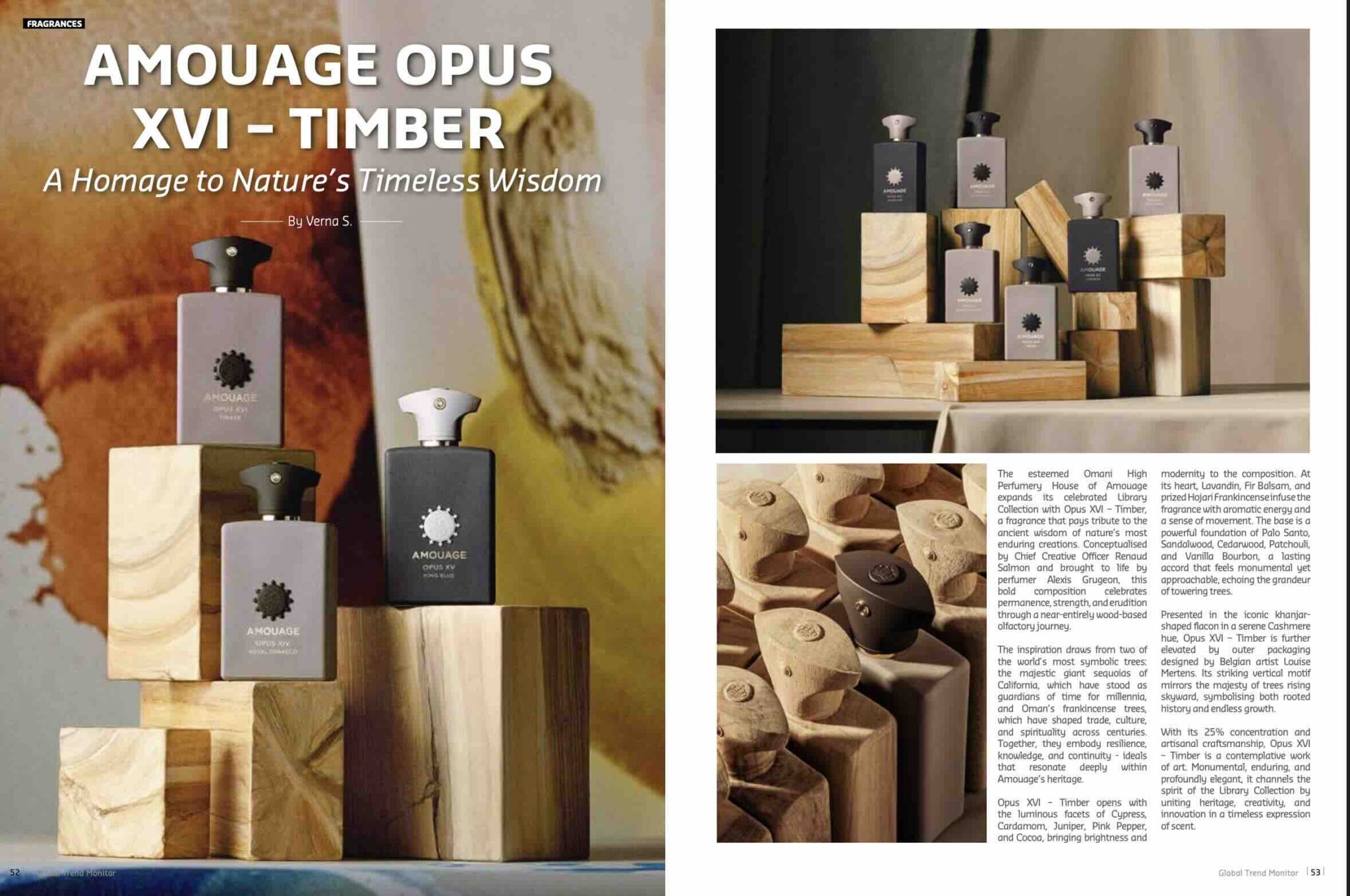 Amouage Opus XVI – Timber | Global Trend Monitor