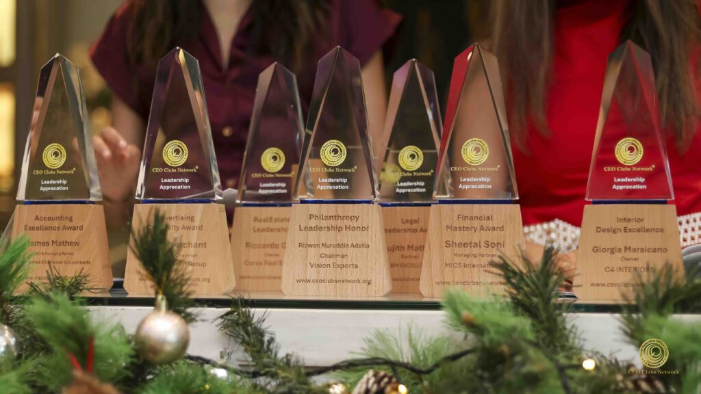 CEO Clubs Network Christmas Lunch and Recognition Ceremony